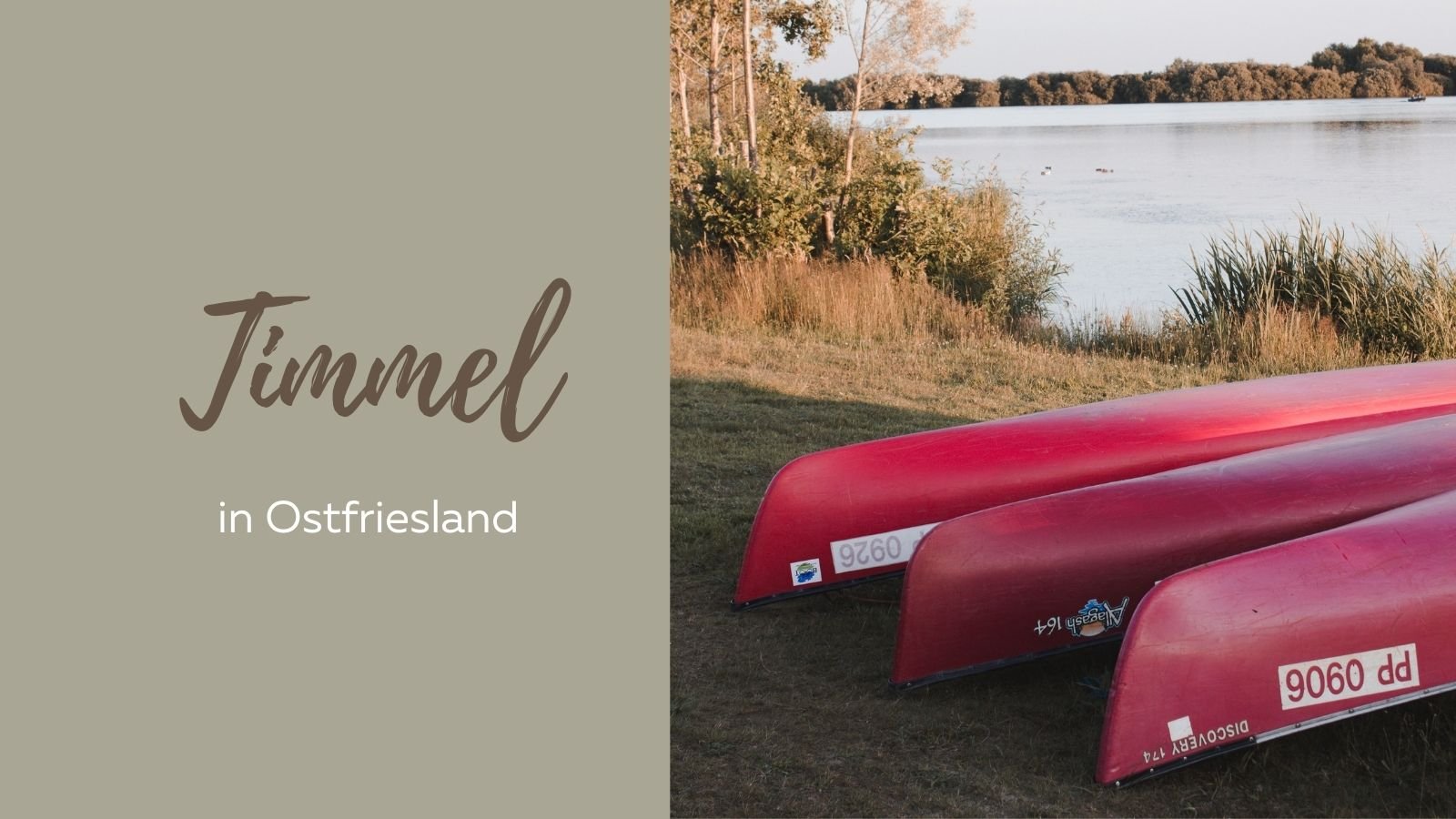 Ein Wochenende am Timmeler Meer - phinetravels